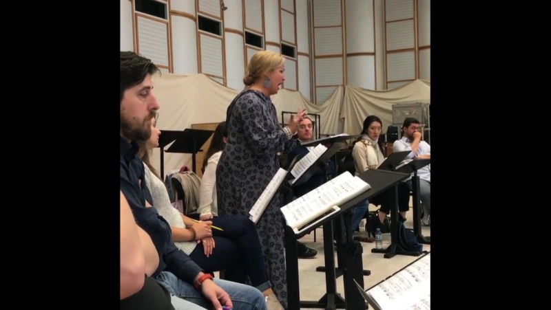 Anna Netrebko and Riccardo Muti Rehearsing Aida in Salzburg — Видео от ...